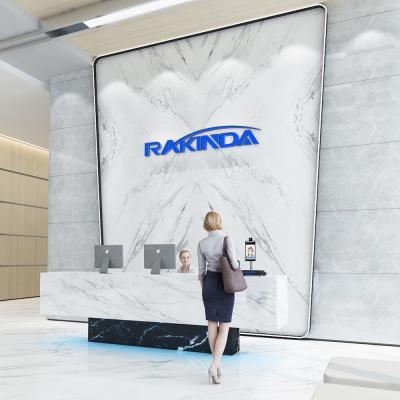 中国 コラムのタイプ8インチRS485の顔認識の温度の測定 販売のため