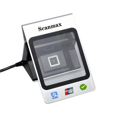 China Desktop Payment HID KBW QR Square Box Code Scanner Alipay 2D Code Reader for sale