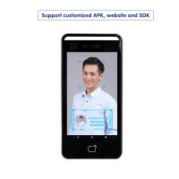 China 5 Inch Time Face Recognition Attendance System Wiegand Face Recognition Tablet for sale
