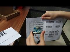 LV12 POS P2Pのために手持ち型長いレーザーのバーコードの走査器モジュールのUSBポートCCD