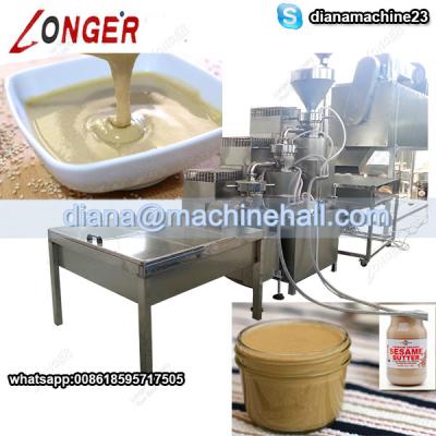 China 1000 kg/h Industrial Sesame Tahini Production Line Manufacturer In China for sale