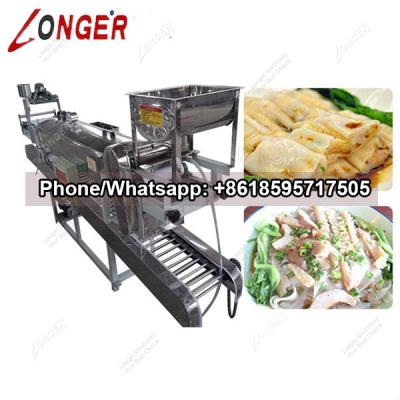 China Autoamtic Commercial Rice Noodle Making Machine|Ho Fun Maker Machine Supplier for sale