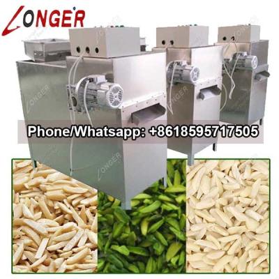 China Stainless Steel Automatic Almond Slivering Cutting Machine|Hot Selling Peanut Cutter with Factory Price for sale