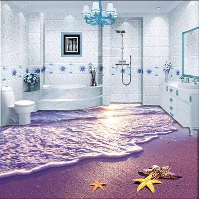 China Solvent free self leveling clear epoxy 3D flooring for sale