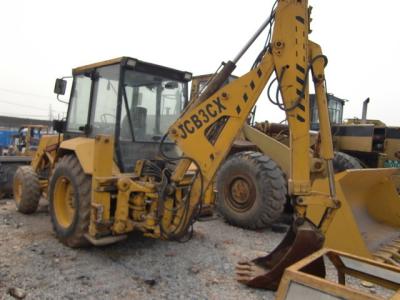 China Used caterpillar JCB-3CX front end loader heavy machinery backhoe for sale