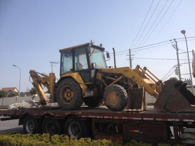 China Used caterpillar JCB-3CX front end loader heavy machinery backhoe for sale