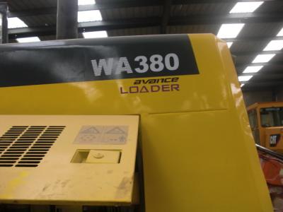 China for sale wa380-3  komatsu second-hand front loader for sale