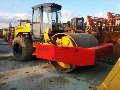 China CA51D used Dynapac roller padfoot Mali Somalia Mauritania Uganda shanghai china for sale