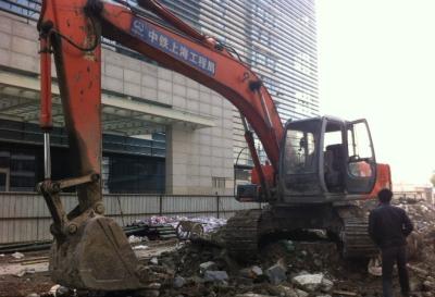 China EX200-5 used excavator hitachi hydraulic excavator with jack hammer for sale