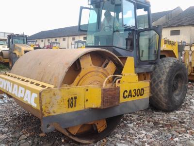 China supplier CA30D used compactor Dynapac padfoot sheepfoot road roller for sale