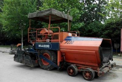 China supplier MARINI P230 used compactor   padfoot sheepfoot road roller for sale
