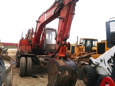 China EX100WD HITACHI used wheel excavator for sale excavators digger for sale