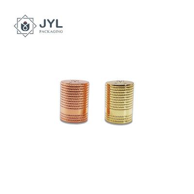 China Van het het Aluminiumparfum van de zinklegering de Kappendeksel Zamac Rose Gold Leak Proof Te koop