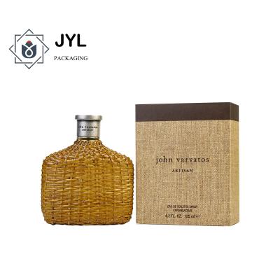 China Personalized Perfume Bottle Lids Zinc Alloy Material Cylindrical Shape Non Spill Te koop