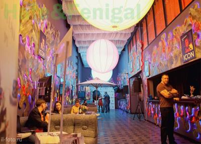 China Special Moon Balloon Light 200w - 600w Printing Exhibit Branding Illumination 1.5m / 2m for sale