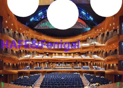 Cina Il pallone gonfiabile d'attaccatura della luna decorativa accende Polysilk 160cm il LED 400W 800W in vendita