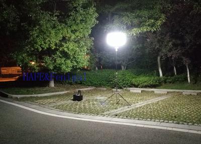 중국 가지고 다닐 수 있는 3각 LED 풍선기구 구조 빛 360 도 글레어 무료 인더스트리얼  3000W 판매용