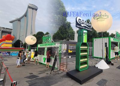 China LED 800W Inflatable Moon Balloon Light 240VAC Decorative For Event Celebration for sale