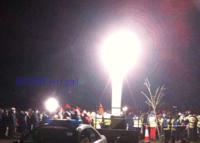 China Portable Inflatable Emergency Lighting Tower LED 400W Customizable 230V for sale
