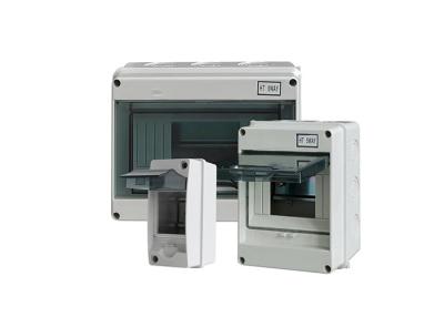 China Caja de distribución eléctrica impermeable a dos vías IP65 Cajas de distribución eléctrica de plástico en venta