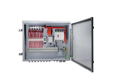 China IP65 Waterproof Solar Junction Box 2 4 6 Strings 1000V AC DC Array PV Combiner Box for sale