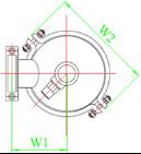 China DOWTM SFP-2660 y SFD-2660 Uf Rango de flujo de membrana1.3 4.0 M3/h (5.9 17.3 Gpm) Membrana de ultrafiltración en venta