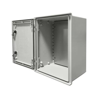 Cina Casella di contenimento in fibra di vetro per la distribuzione elettrica all'aperto Rivestimento in polvere 300x250x140 mm in vendita