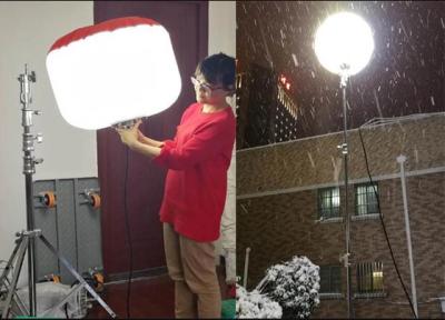 중국 폴리실크 소재 SUN 480W LED 풍선 조명 아스팔트 포장 및 건설 현장용 판매용