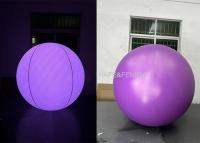 China 1m Purple Interactive LED Balloon Ultimate Concert Lighting Experience for sale