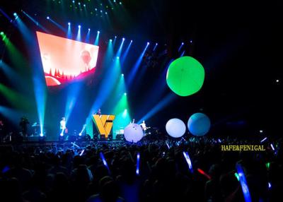 China 1m 80cm 50cm RGB LED Glow Balls Perfect For Large Crowd Events Concerts Music Festivals for sale