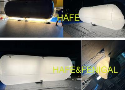 China Inflatable Tubular HMI Daylight Helium Lighting Balloon For Outdoor Filming for sale