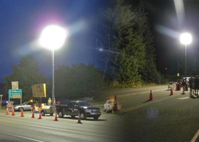 China 400W LED Torre de luz inflable luz blanda para áreas de trabajo fácil de configurar en venta