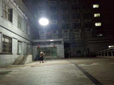 中国 600W LED 安全気球照明塔:道路や建物の修理照明に最適 販売のため