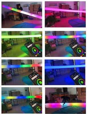 China Customize Lighting Aesthetics! RGBW Iris-Tube Multi-Unit Inflatable Light Tower – Your Go-To for Atmospheric Scenes for sale