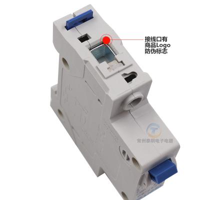 Cina Interruttore miniatura 6~63A, 80~125A, 1P, 2P, 3P, 4P di Chint DZ47-60 per protezione di circuito AC220, 230V, uso 240V in vendita