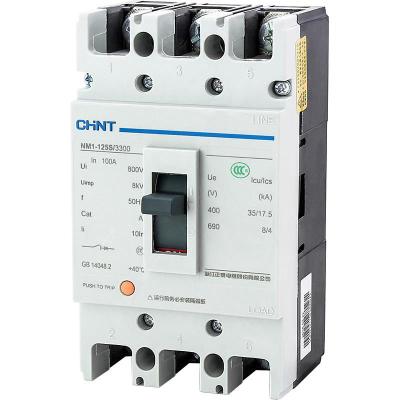 China NM1 Molded Case Industrial Circuit Breaker 3 4 Pole 16~630A 380V 415V Icu Up To 50kA for sale
