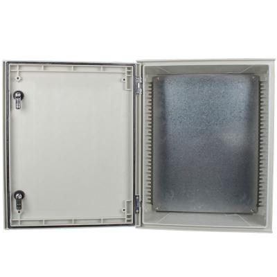 China SMC/DMC Weatherproof Distribution Box FRPGRP Fiberglass Enclosure Electrical Polyester Enclosure for sale