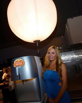 China 800W 80000 Lumens Glow In The Dark Lighted Balloons Dimmable Waterproof for sale