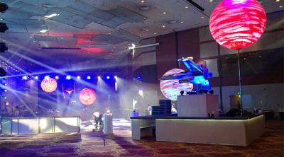 중국 인쇄 로고 4.6m/15.1ft 다른 색깔 풍선을 가진 팽창식 LED 빛 할로겐 램프 판매용