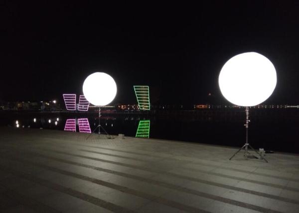 Pearl 800W Inflatable LED Light 80000lm 960w Meanwell Drives Warm Cold White Adjustable