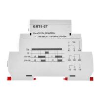 China RT8-2T Double Delay Time Relay Din Rail Four Knobs for sale