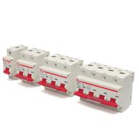 Cina Curva magnetica termica dell'interruttore NC100 125A 10kA D di 1P 2P 3P 4P Mcb in vendita