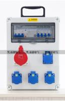 China Flush Mounted Three Phase Distribution Board Panel Grey White for sale