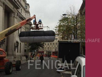 中国 建築柔らかい照明のためのヘリウムの膨脹可能で軽い気球 販売のため