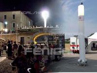 China 1kw Adjustable Height 3m Or 5m Inflatable Light Tower for sale