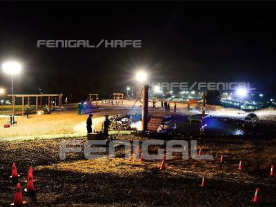 中国 夜作業現場230vのための360度の照明の三脚の気球ライト2000w 販売のため