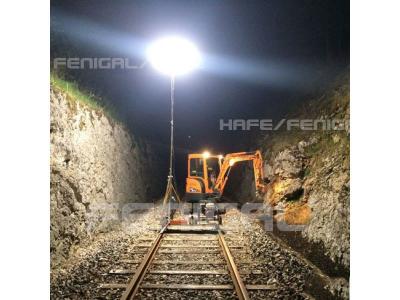 중국 글레어 프리 세이프티 삼각대 LED 풍선기구 360 deg 조명 조명 230V 400w 판매용