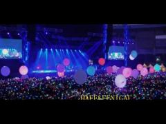 1m 3.3ft LED Beach Balls RGB Glow Balls Vibrant Colors For DJ Music Parties Concerts