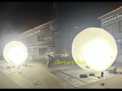 Dia.4.2m Spherical 360-Degree Halogen 2.4KW Balloon Light For Film Production