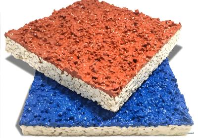 China 13mm Permeable Running Track All Weather Synthetic Rubber Track Breathable for sale